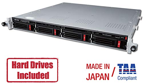 BUFFALO TeraStation 3410RN Rackmount 8 TB NAS Hard Drives Included