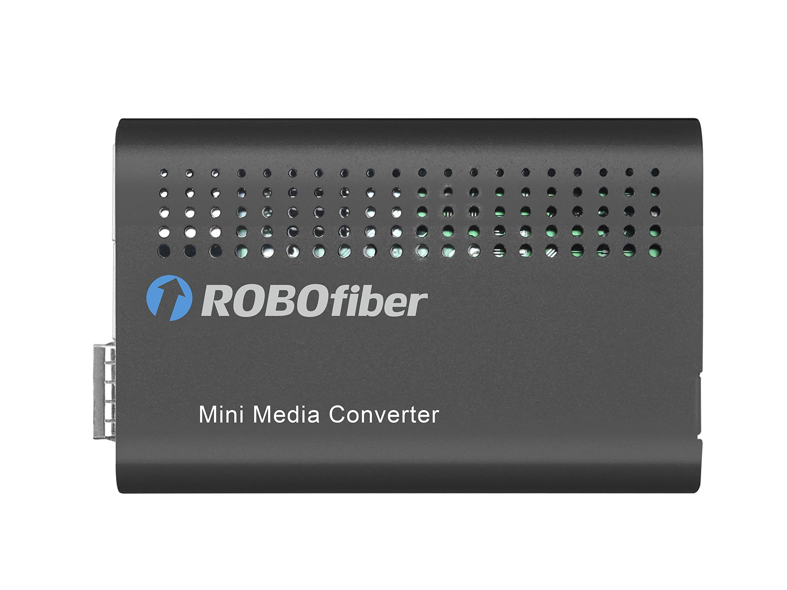 LFC-1002-SFP Two RJ45 Ports Gigabit Ethernet to 100/1000BaseX SFP Slot Fiber Media Converter, LFP and DIP sw Settings