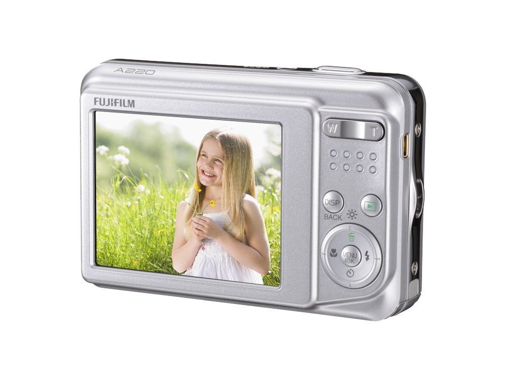 Fujifilm Finepix A220 12MP Digital Camera with 3x Optical Zoom and 2.7 inch LCD