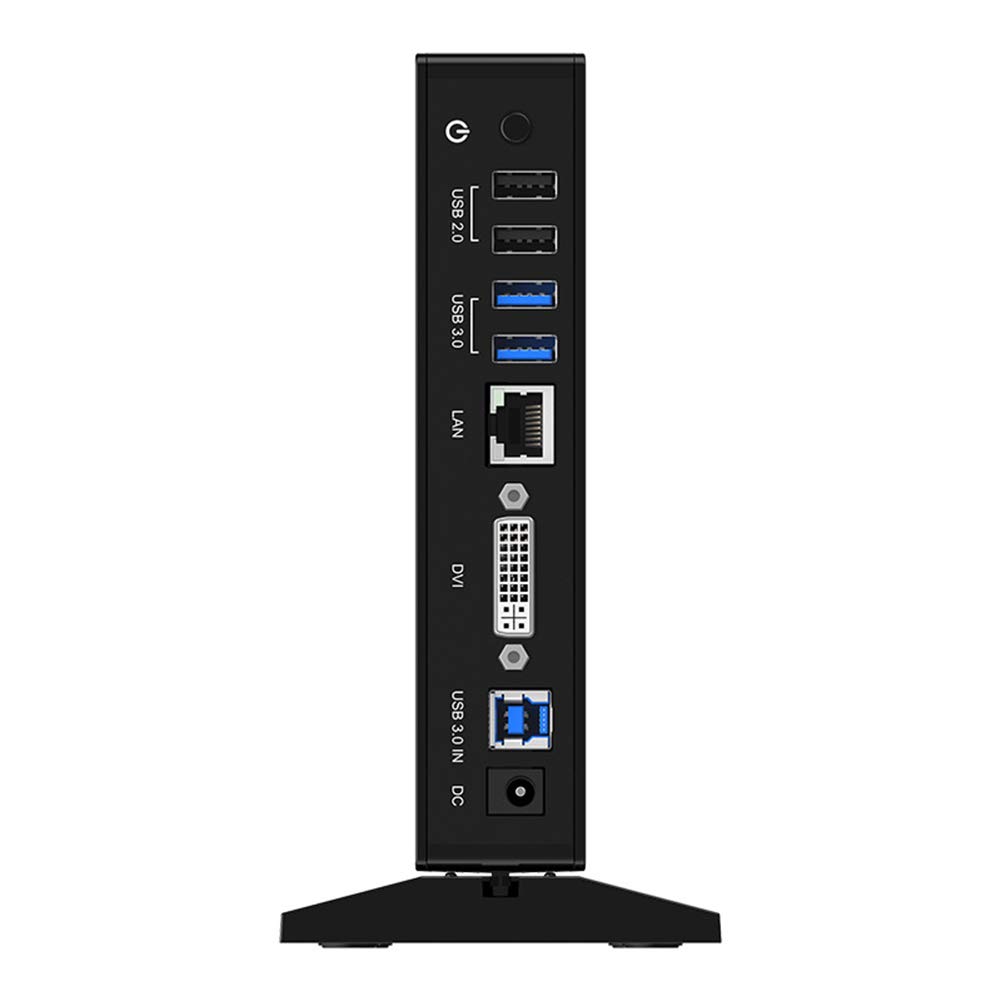XUNMAIFHB Portable Docking Station,USB3.0 Docking Station Notebook high-Speed Transmission Multi-Function Converter DVI, Gigabit RJ4, Audio Interface, Microphone Interface Fast Transmission
