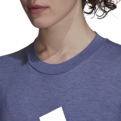 adidas Women's Sportswear Winners 2.0 Long Sleeve, Orbit Violet Melange, Large