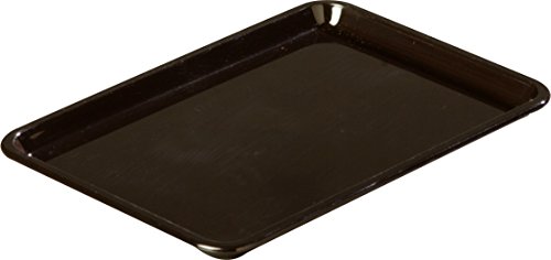 Carlisle FoodService Products 302203 Standard Tip Tray, 6-1/2" x 4-1/2", Black (Case of 36)
