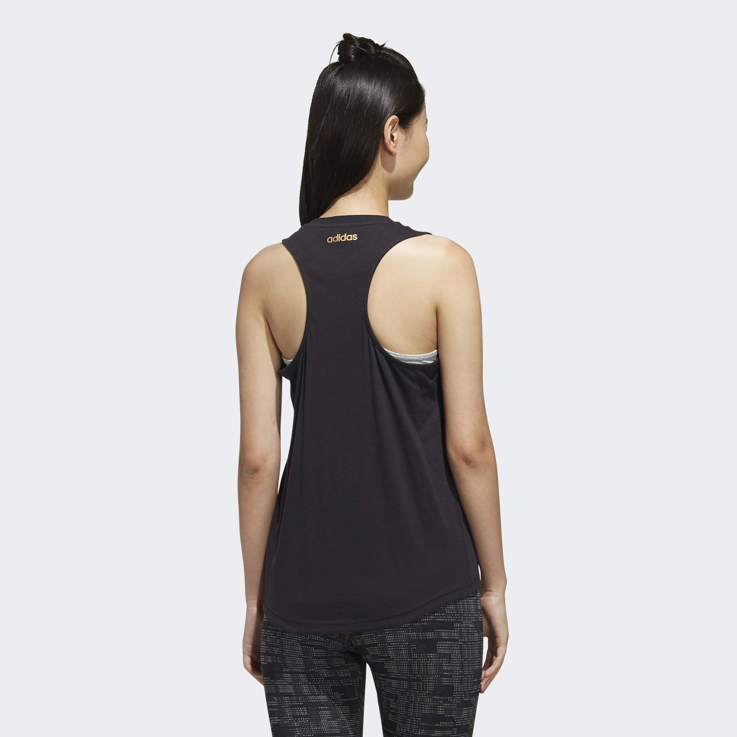 adidas Women's Essentials Tank Green Tint/Copper Metallic X-Large