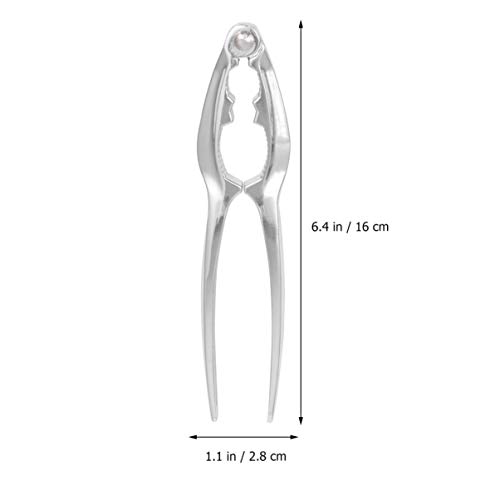 BESTonZON Home Tool Set 16pcs/ set Home for Artifact Nut Lobster Picks Tool Forks Scissors Steel Peeling Restaurant Gadgets To Needle Shellers Eat Plier Kitchen Opener Hairy Crabs and Lobster Crackers