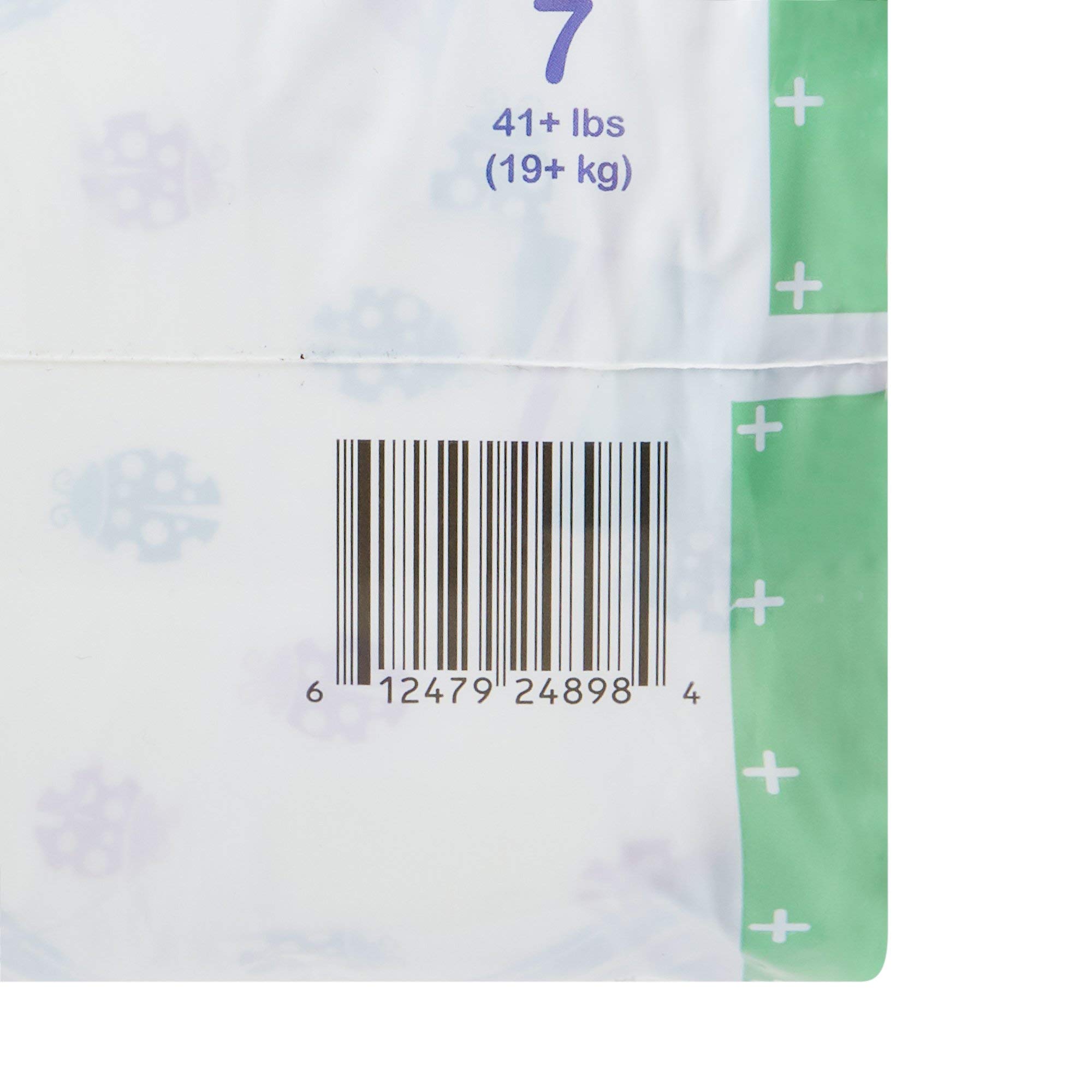 McKesson Baby Diapers, Size 7 (Over 35 lbs), 20 Count, 4 Packs, 80 Total
