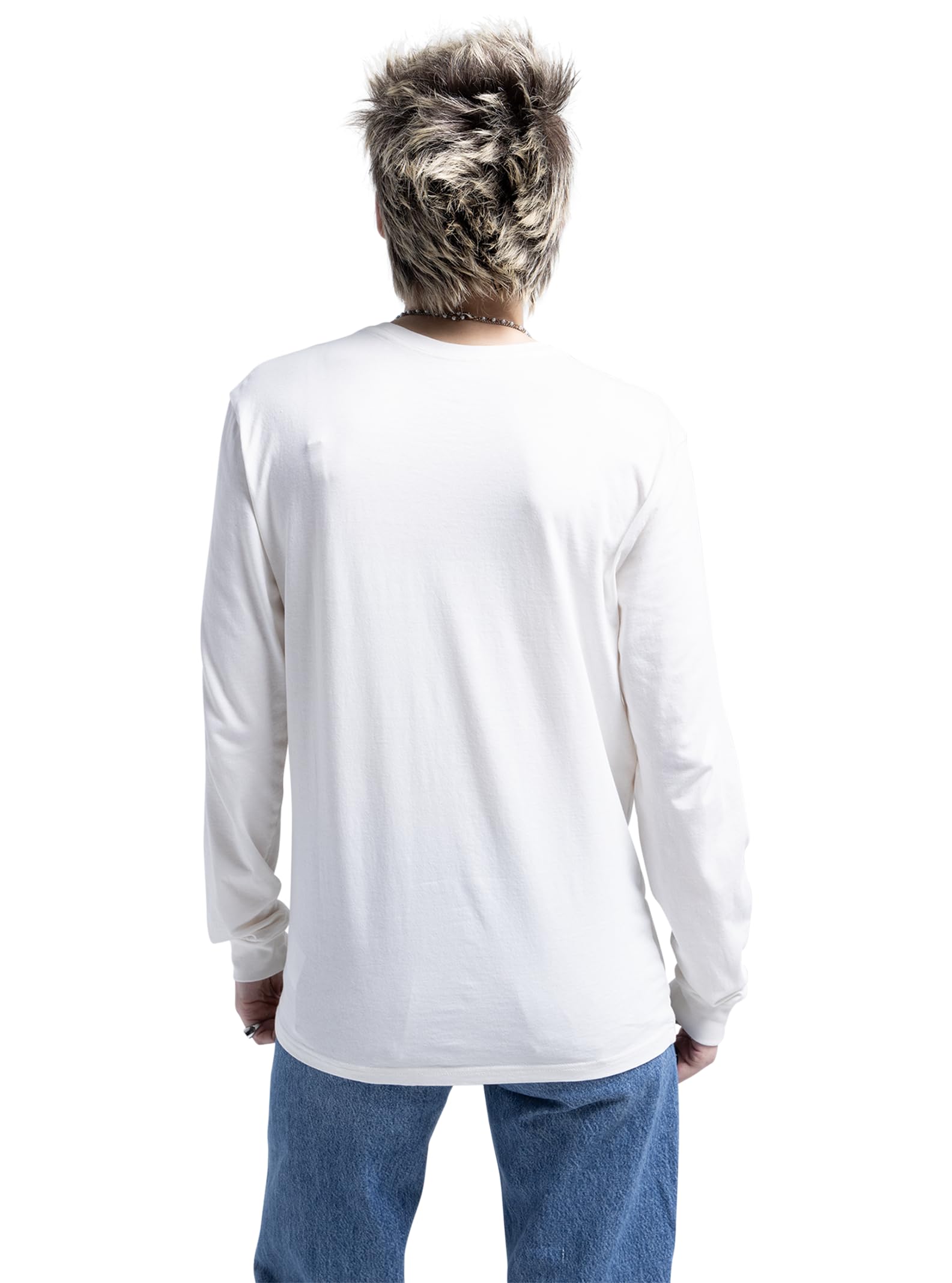 Burton Men's Colfax Long Sleeve T-Shirt, Stout White, S