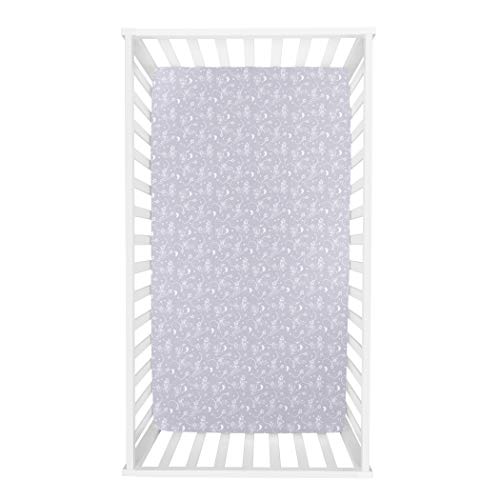 Trend Lab Stars and Moon Flannel Fitted Crib Sheet (103783)