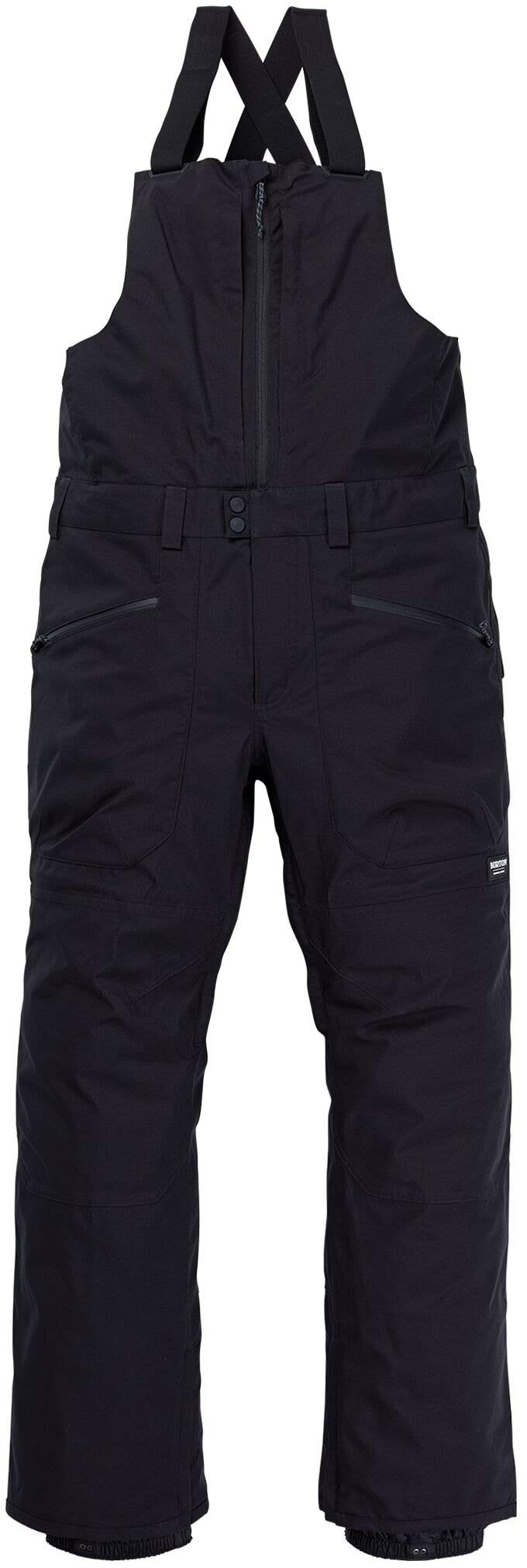 Burton Men's Reserve 2L Bib Pants, True Black, L