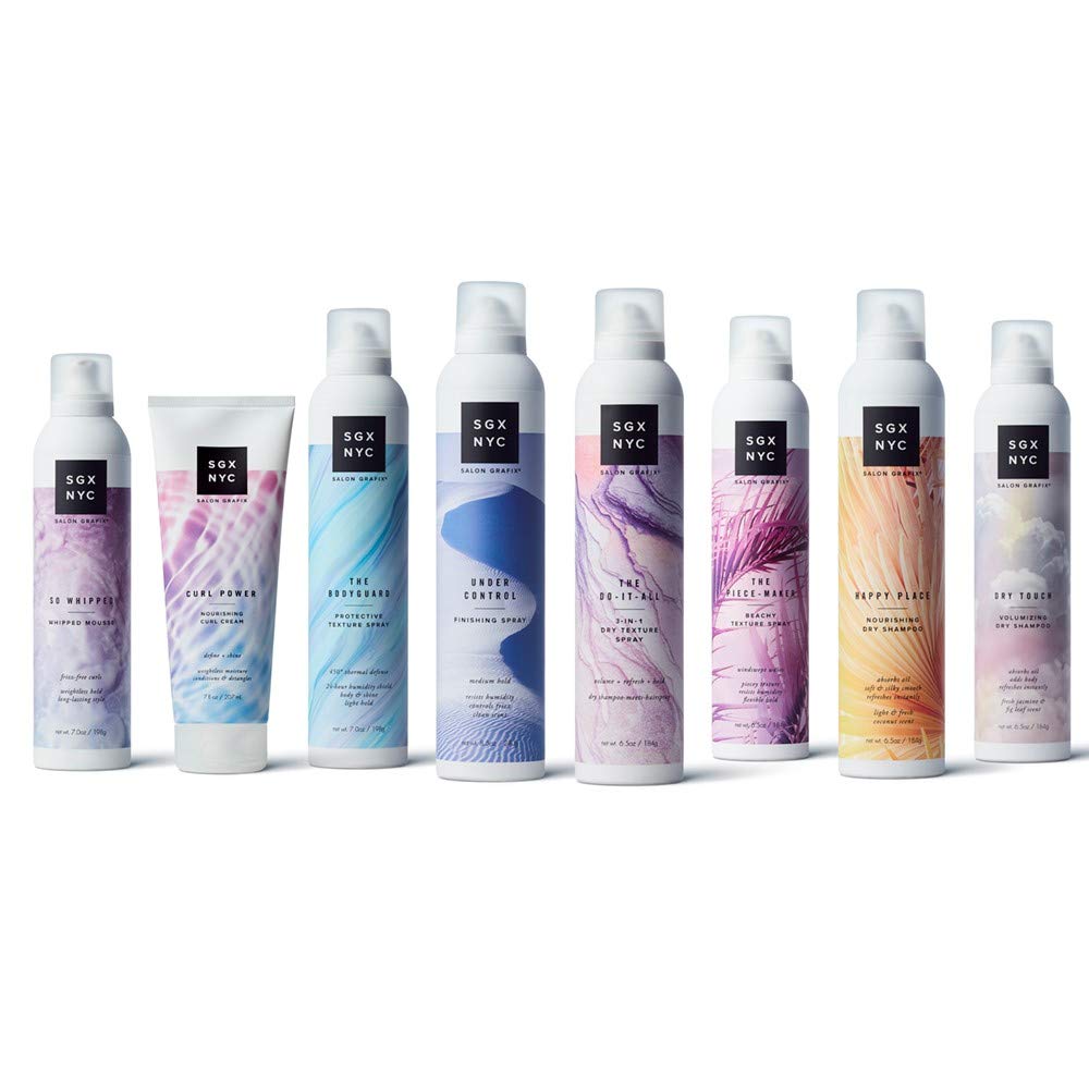 SGX NYC, Under Control, Medium Hold Finishing Spray for Long Lasting Hold (8.5 Ounce), 1 Pack