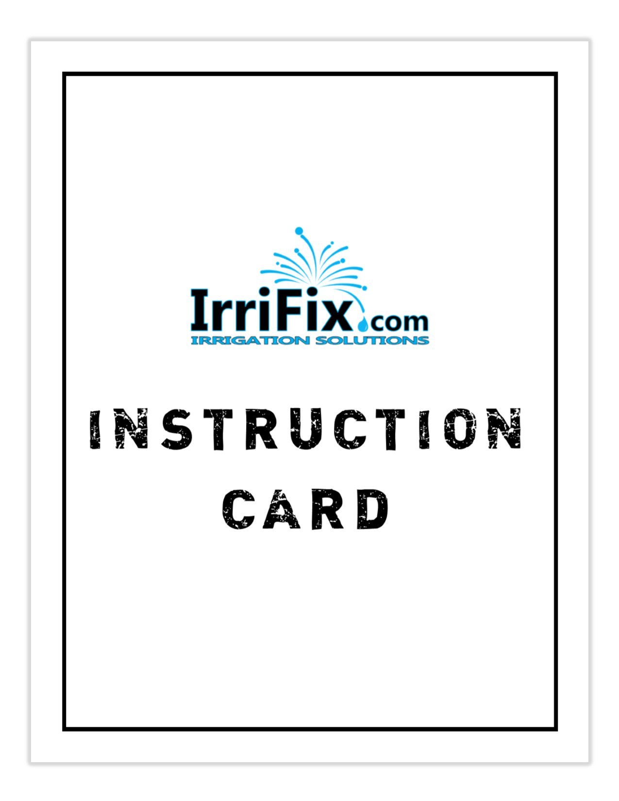 IrriFix Box Set - Rain Bird Popup Riser Extensions 1800EXT | RainBird Universal Sprinkler Extenders 1800-EXT | Set of 6 with Instruction Card & RotorTool Screwdriver