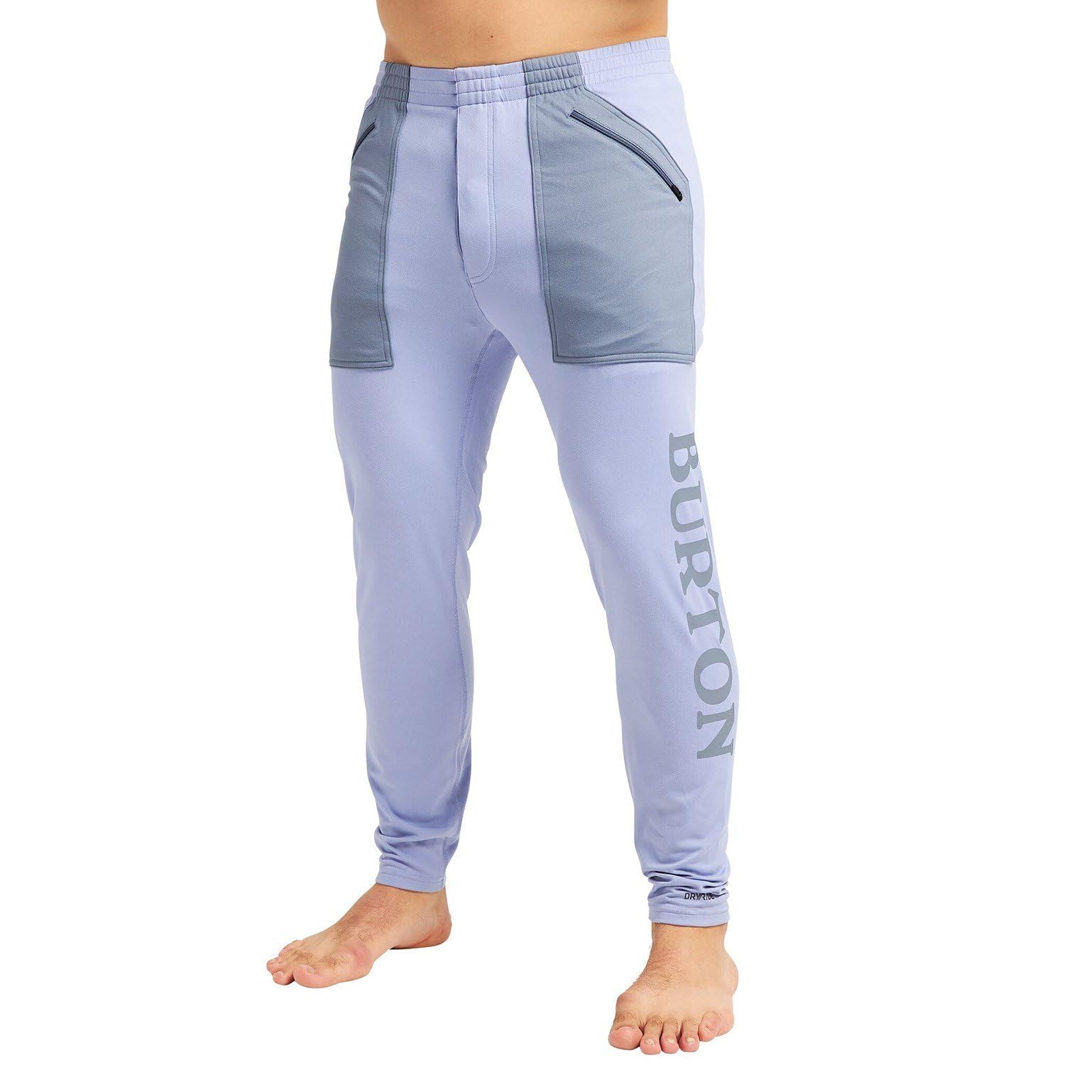 Burton Men's Standard Midweight Stash Pant, Foxglove Violet/Folkstone Gray, Large