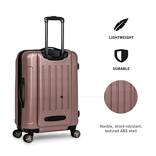 Kenneth Cole Renegade_Collection, Rose Gold, 20-Inch Carry On
