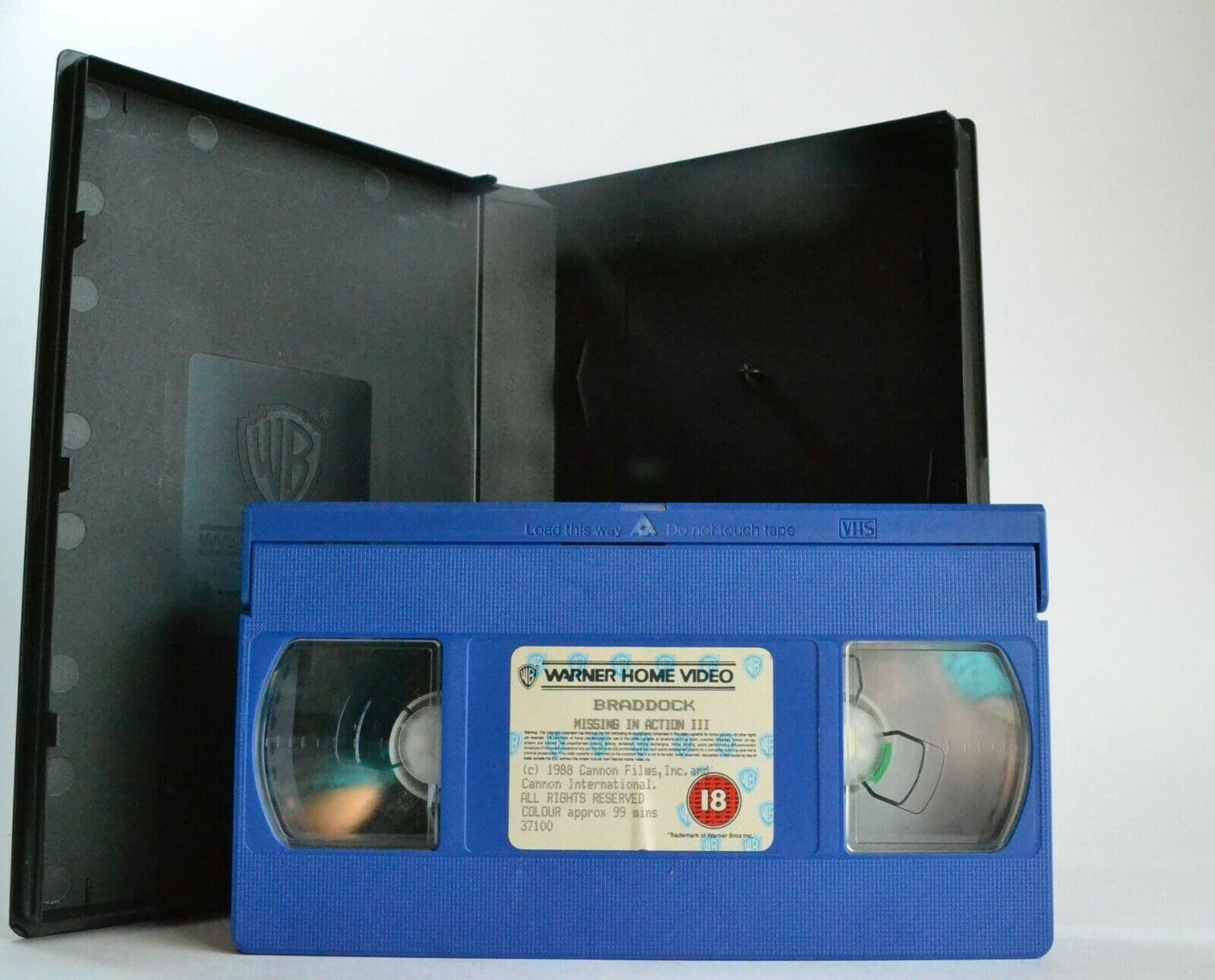 Braddock: Missing in Action 3 (1988) - Action/Adventure - Chuck Norris - Pal VHS