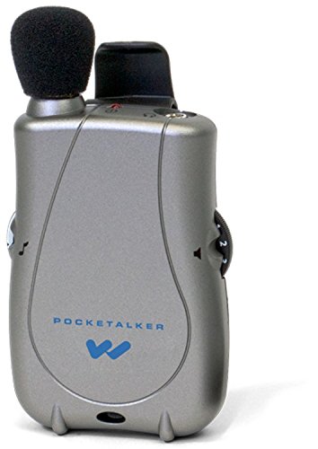 ELITE PACKAGE: PockeTalker Ultra w/Headphone, FREE Dual & Single Earbuds, FREE Year Supply of Batteries & Liberty Microfiber Cloth