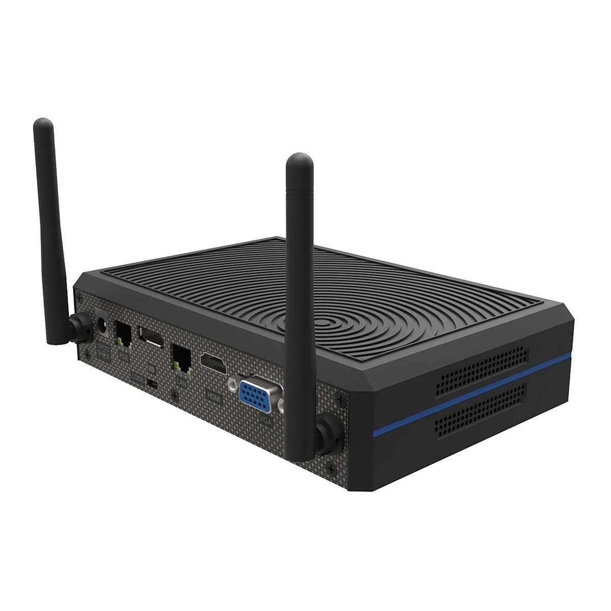 AZULLE Byte4 Pro Mini Desktop Computer with PoE Module, Intel Celeron J4125 2GHz, 4GB RAM, 64GB SSD, Windows 10 Pro, Free Upgrade to Windows 11