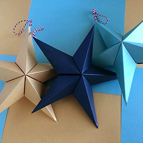 Lapis Lazuli Blue Stardream Metallic Cardstock Paper - 8.5 X 11 Inch - 105 Lb. / 284 Gsm Cover - 25 Sheets From Cardstock Warehouse