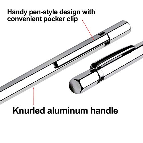 AVIDE Tungsten Carbide Tip Scriber, Metal Etching Pen Carve Engraver Scribe Tools for Stainless Steel, Ceramics, Glass, Metal Sheet and Gold/Welding(6 Pack)