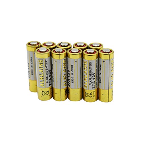 Cotchear 5Pcs 12V 27A Alkaline Battery 27A 12 Volt Batteries 27A 12V 21/23 E23A Alkaline Batteries