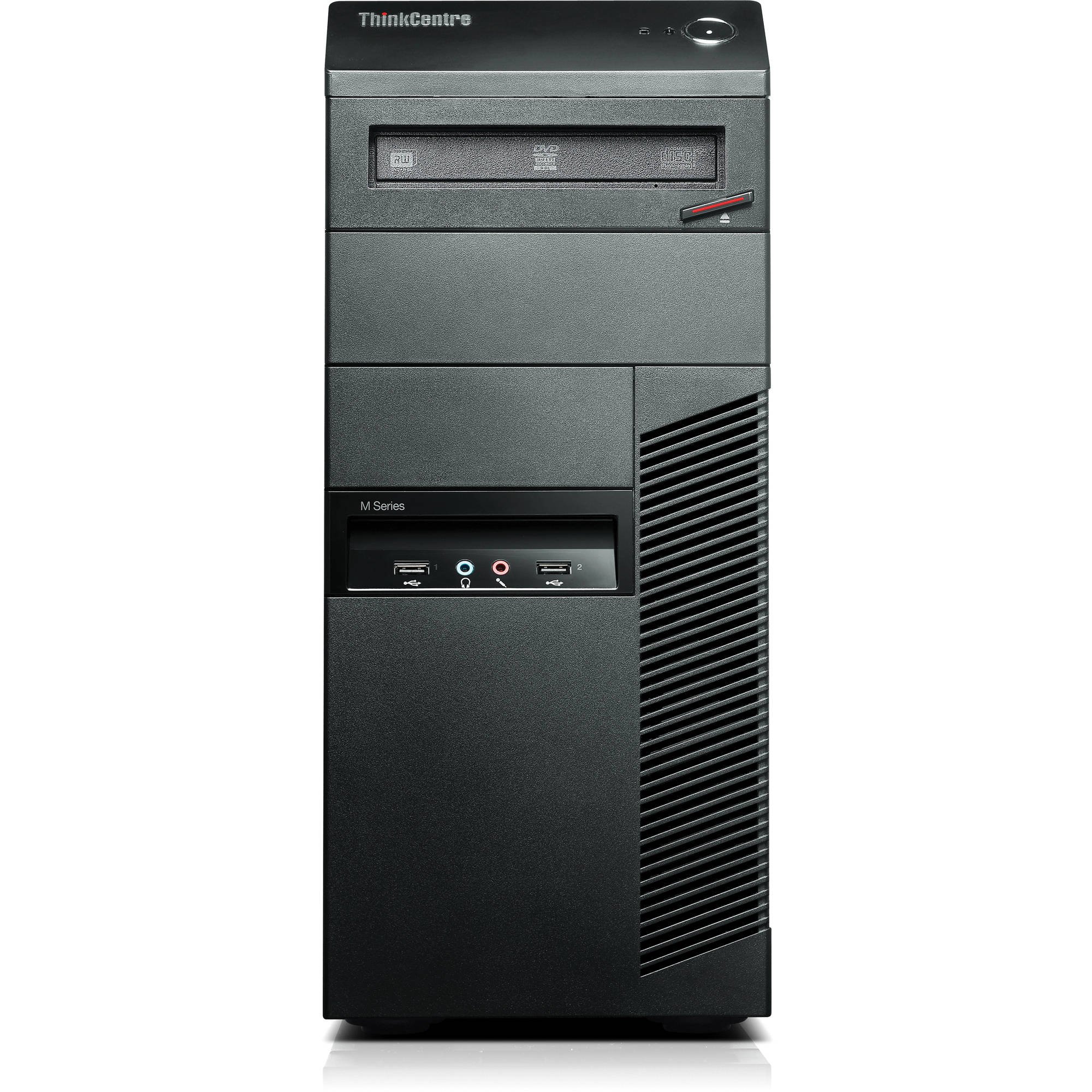Lenovo ThinkCentre M91p Tower Desktop Computer(Intel Core I5 2400 3.1 GHz, 8G DDR3 RAM, 120G SSD+3TB, DVD, WIFI, Windows 10 Pro 64)(Renewed)