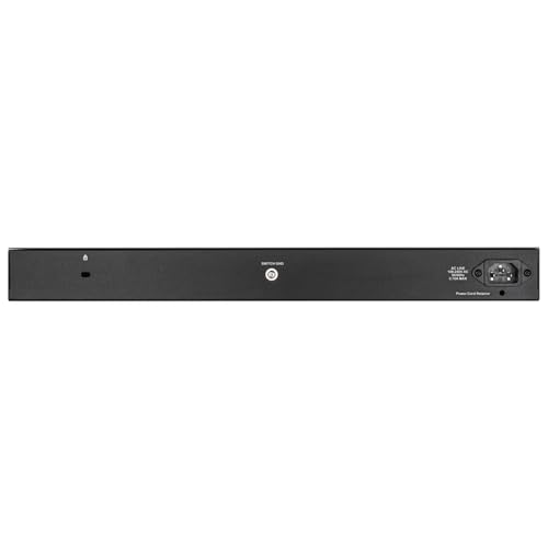 D-Link 52-Port Gigabit Smart Managed Switch | 48 GbE + 4 Combo SFP Ports | L2+ | Static Routing | VLANs | Cable Diagnostics | Web Managed | Rackmount | NDAA Compliant | Lifetime Warranty (DGS-1210-52)