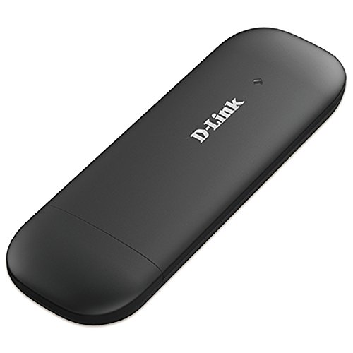 D-Link DWM-222 4G LTE Class 3 USB Adapter with Integrated Antenna for Windows XP/Vista/7/8, Mac OS X 10.5 - Black