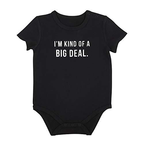Stephan Baby That's All Collection Influencer Snapshirt, I'm Kind of a Big Deal, Fits 6-12 Months