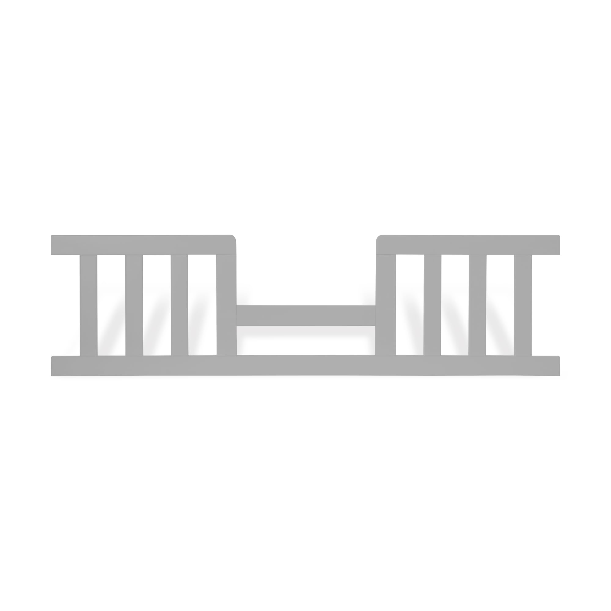 Child Craft Toddler Guard Rail Converts Delaney and Penelope Cribs into Toddler Bed, Made of Pinewood, Baby Safe Non-Toxic Finish (Cool Gray)