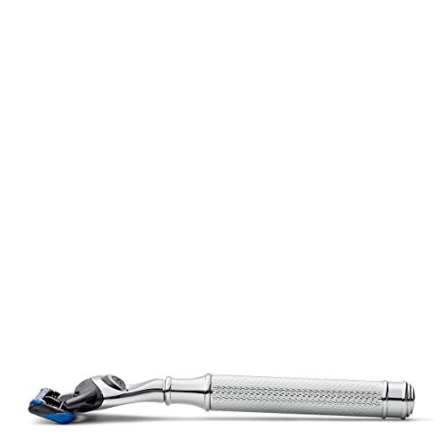 The Art of Shaving Fusion chrome engraved razor, .27 lb.