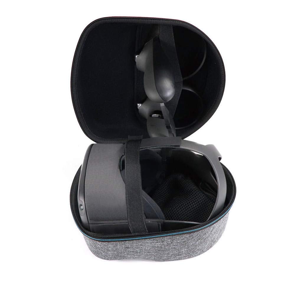 8VRCarrying case for Oculus Quest, All-in-one VR Gaming Headset Storage Case and Controllers 64GB 128GB Protective Travel Box (Gray)