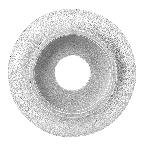7.3cm Grinding Wheel for Angle Grinders, Brazed Diamond Grinding Wheel Stone Grinding Disc Concave Abrasive Wheel for Stone Marble Ceramic (French Grinding Wheel 1.5)
