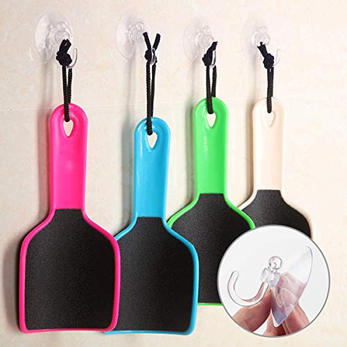 Suction Cup Hooks Clear Plastic Sucker Pads for Window Glass Shower Bathroom Kitchen Wall with 4 Styles 60 mm 50 mm 40 mm 30 mm Support Festivals Parties Events Theme Carnival Decorations (60 mm)