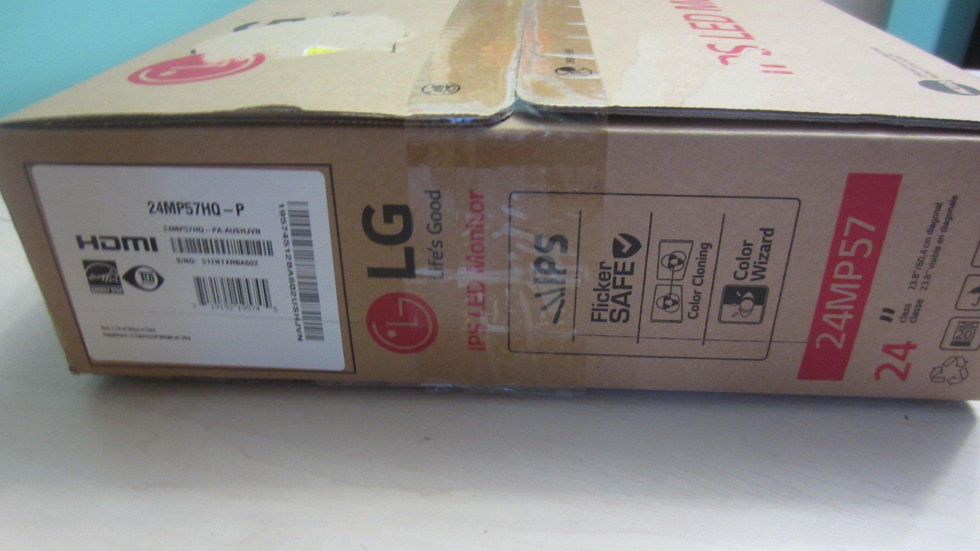 Lg 24mp57hq-p: 24" Class Full Hd IPS LED Monitor