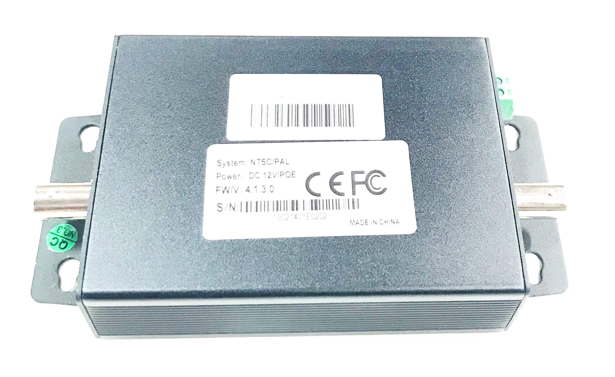 HDView Convert Analog Cameras to IP Cameras, PoE Realtime Encoder Converter Adapter, DVS, Support 4MP AHD 2MP TVI/AHD Cameras