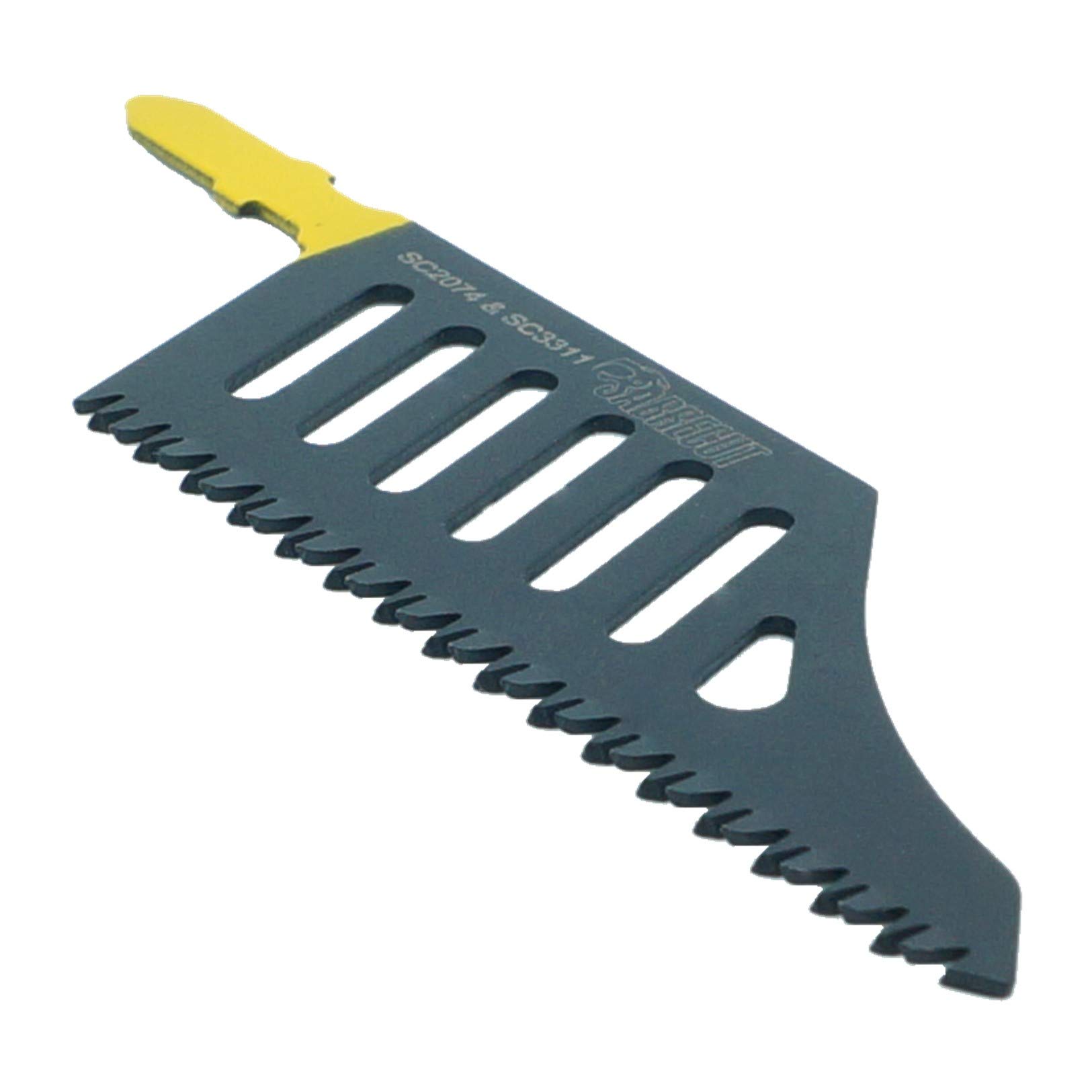 5 x SabreCut JSSC2074_5 T Shank HCS Wood Flush Cutting DT2074 Jigsaw Blades For Dewalt, Bosch and many others