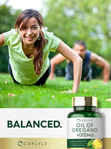 Carlyle Oregano Oil Extract | Max Potency | 150 Softgel Capsules | Non-GMO and Gluten Free Formula | Contains Carvacrol