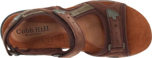 Cobb Hill Women's Fiona Sandal, Brown, 9 M US