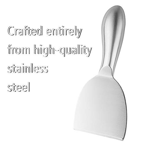 Set of 12, Stainless Steel Cheese Slicers with Cheese Markers and Soapstone Chalks, findTop 4 Pieces Cheese Slicer Cheese Cutter, 6 Pieces Natural Slate Cheese Labels, 2 Pieces Soapstone Chalks
