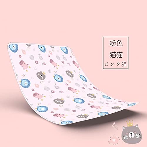 Baby Diaper Changing Pad Waterproof, BPA Free (Pink, Pack of 2), 72x88 cm, MH5040