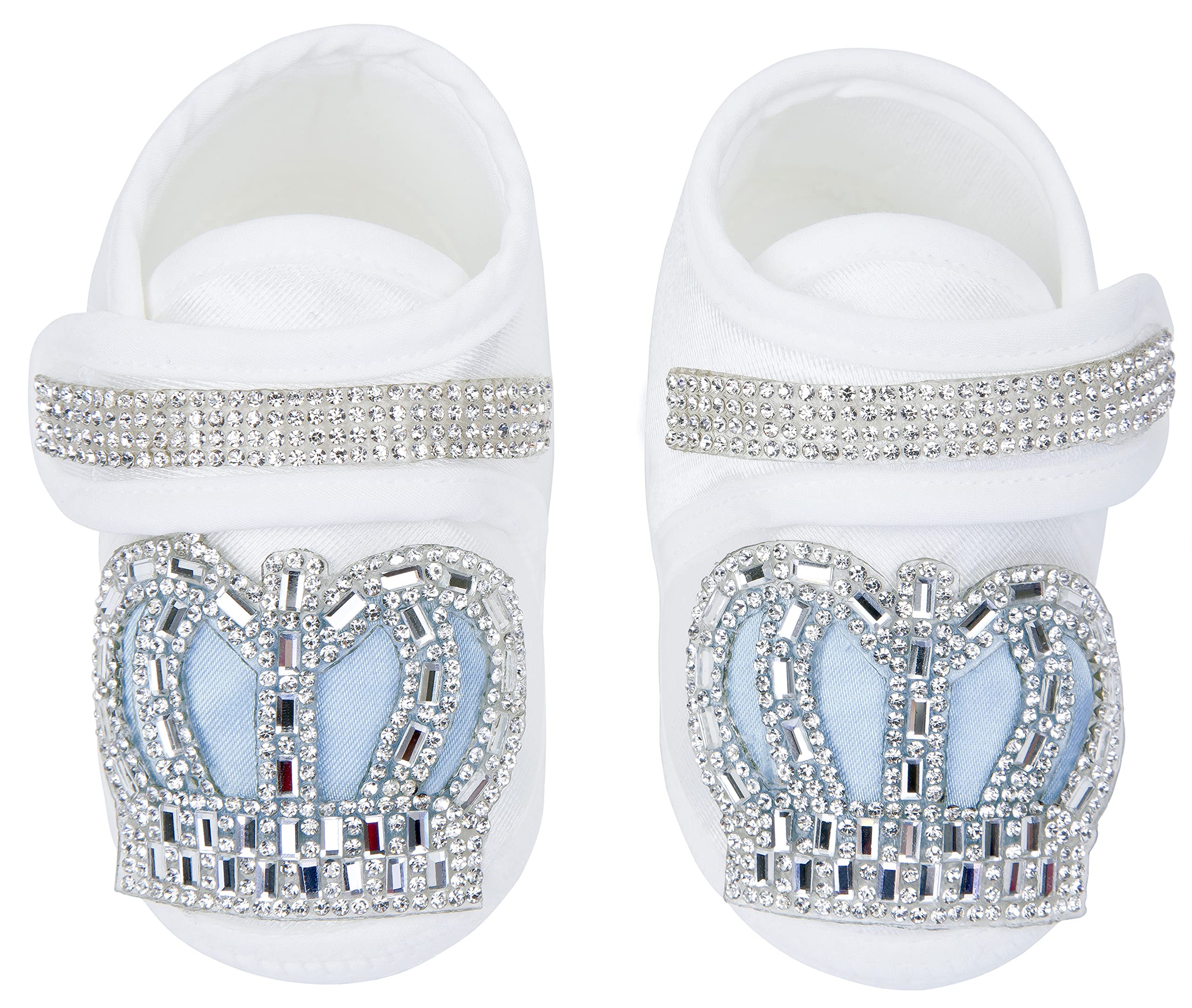Lilax Baby Boy Jewels Crown Tuxedo Outfit Layette 5 Piece Gift Set 0-3 Months Blue