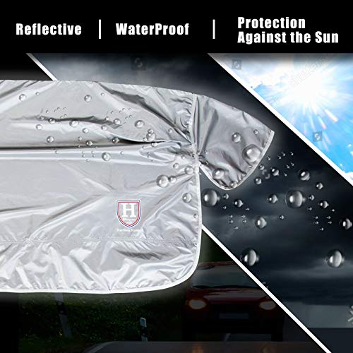 Harrison Howard FocalMax Super Hi-Vis Reflective Safety Quarter Sheet Horse Exercise Dark Essential (M)