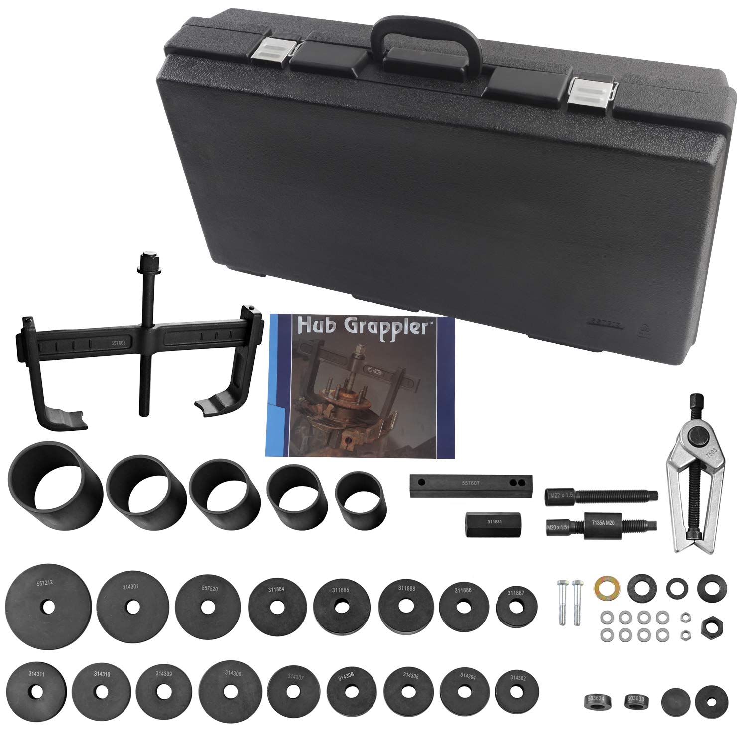 6575 Wheel Hub Removal Kit for on Vehicle Wheel Hub Puller and Bearing Removal Kit