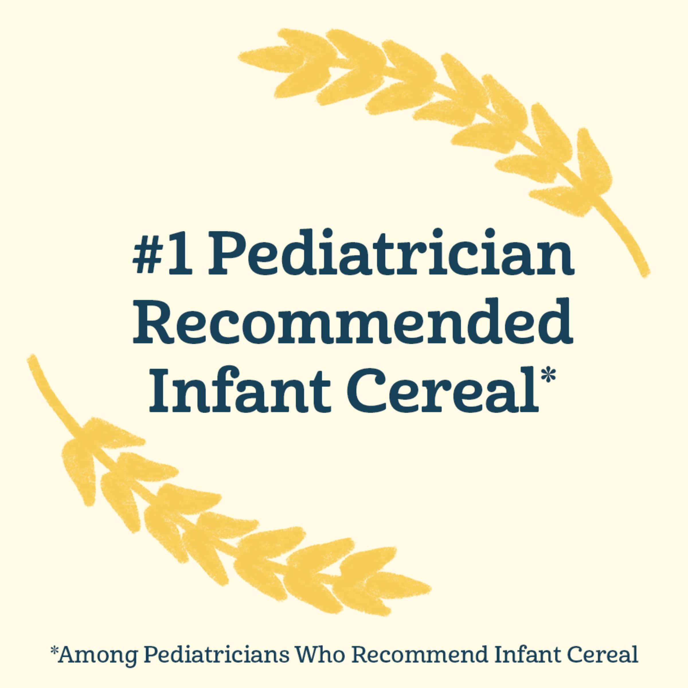 Gerber Cereal for Baby 1st Foods Grain & Grow Oatmeal Cereal, Made with Whole Grains & Essential Nutrients, Non-GMO, For Supported Sitters 8 Ounce (Pack of 6)