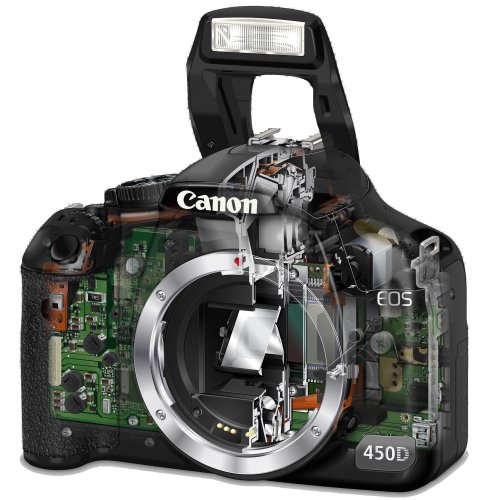 Canon EOS 450D 450-D 450 D DSLR Camera (Body without Lens)