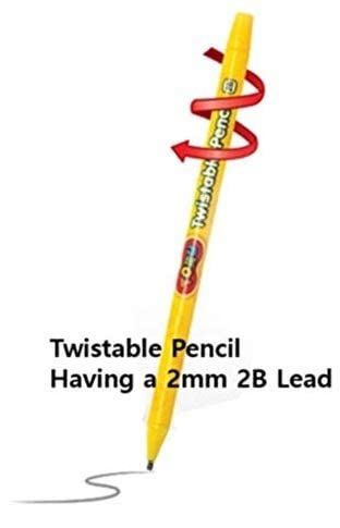 Xeno Slim Ball point Pens - Baby Mikey 0.38mm 9 Color mix (Pack of 12) With twistable pencil
