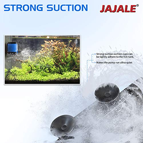 JAJALE 66 GPH Submersible Water Pump Ultra Quiet For Pond,Aquarium,Fish Tank,Fountain,Hydroponics