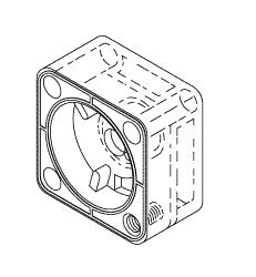 Clear Valve Body for A-dec ADB202