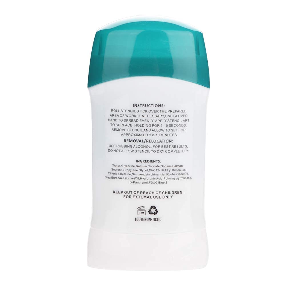 51g Tattoo Transfer Cream, Gel Skin Solution Professional Tattoo Transfer Soap Stencil Tattoo Supplies Accessories for Beginners Body Paint Stencil Primer