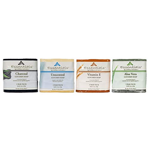 Clearly Natural Glycerine Bar Soap, Aloe Vera, 12 oz, 3 Count