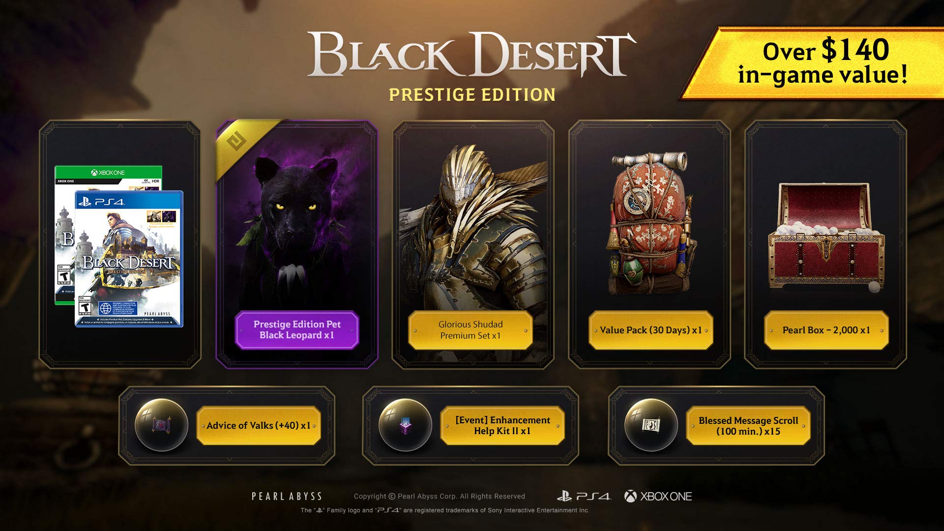 Black Desert: Prestige Edition - PlayStation 4