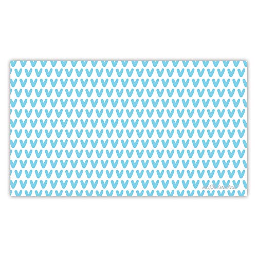 50 Blue Display Shower Cards - Unwrapped Gift Request for Boy Baby Shower - Invitation Inserts